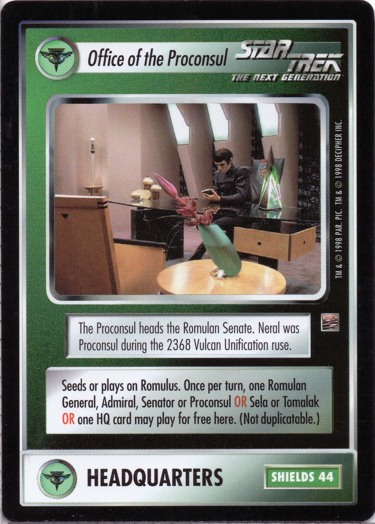 Office of the Proconsul (TD) | CardGuide Wiki | Fandom