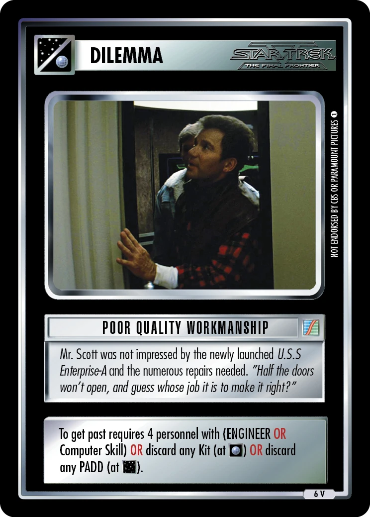 Poor Quality Workmanship (TNZ) | CardGuide Wiki | Fandom