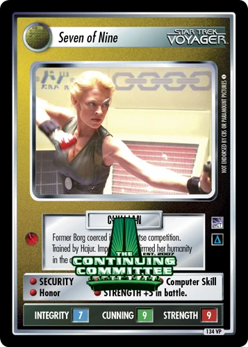 Seven of Nine (VP TCC) | CardGuide Wiki | Fandom
