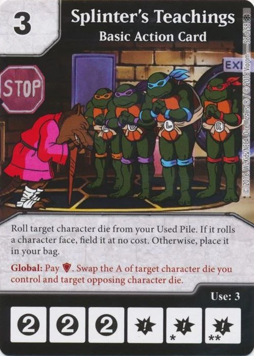 Splinter's Teaching - Basic Action Card (HIAHS) | CardGuide Wiki | Fandom