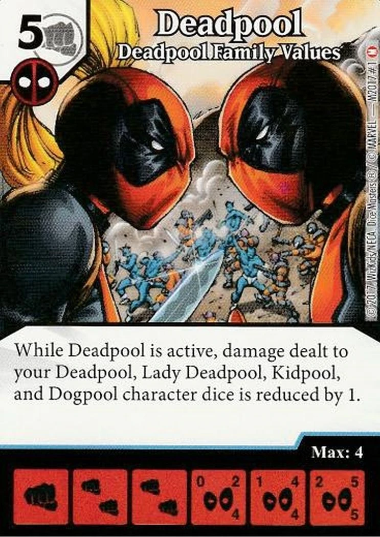 Deadpool - Deadpool Family Values (DPDM) (OP) | CardGuide Wiki | Fandom