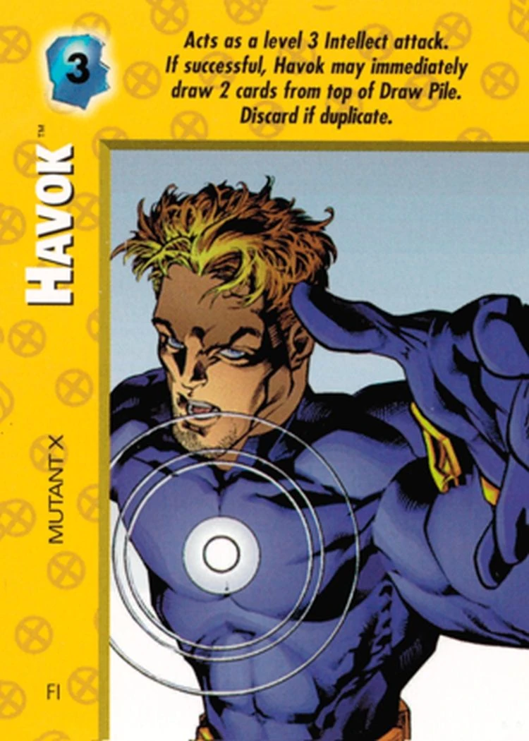 Havok - Mutant X (XMOP) | CardGuide Wiki | Fandom