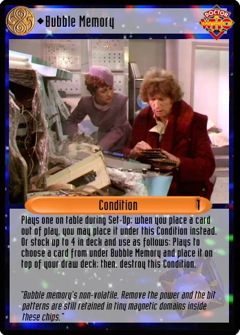 Bubble Memory (PD) | CardGuide Wiki | Fandom