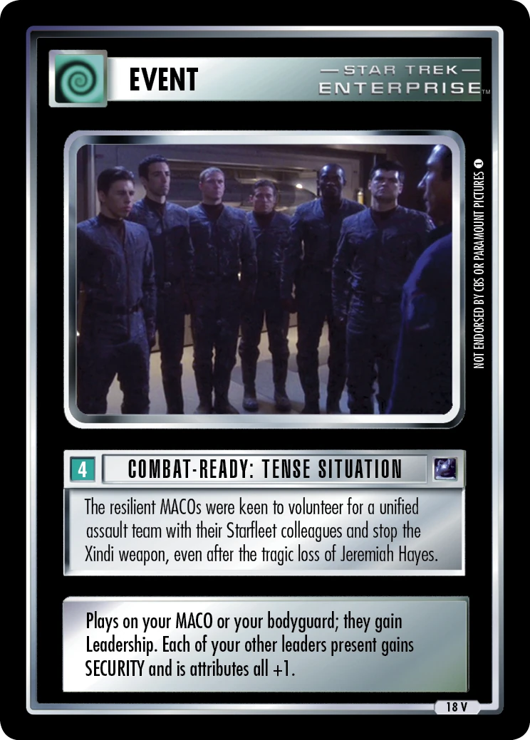 Combat-Ready: Tense Situation (BB) | CardGuide Wiki | Fandom