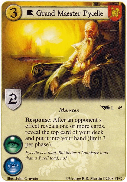 Grand Maester Pycelle (CS) | CardGuide Wiki | Fandom