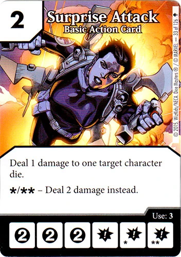 Surprise Attack - Basic Action Card (AOU) | CardGuide Wiki | Fandom