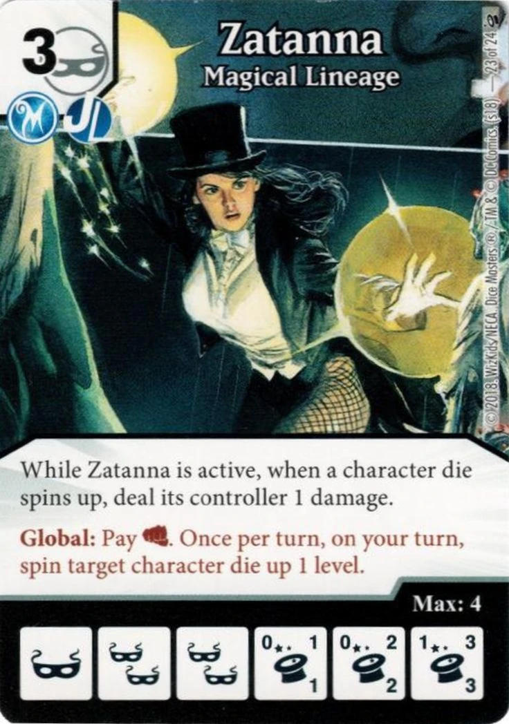 Zatanna - Magical Lineage (MTP) | CardGuide Wiki | Fandom