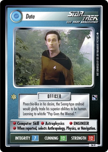 Data (TNG) | CardGuide Wiki | Fandom