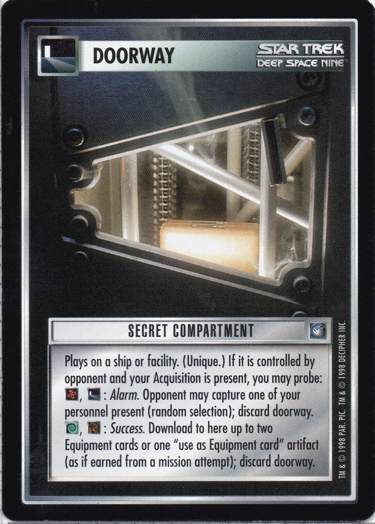 Secret Compartment (DS9) | CardGuide Wiki | Fandom