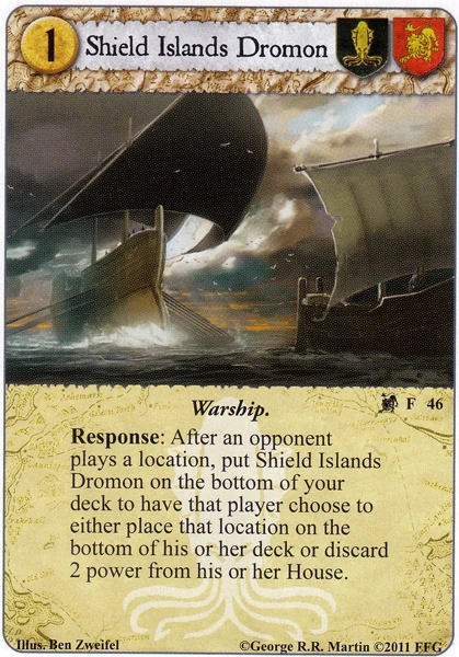 Shield Islands Dromon (LotR) | CardGuide Wiki | Fandom