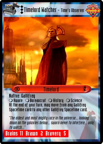 Timelord Watcher (8) - Time's Observer (LoT) | CardGuide Wiki | Fandom