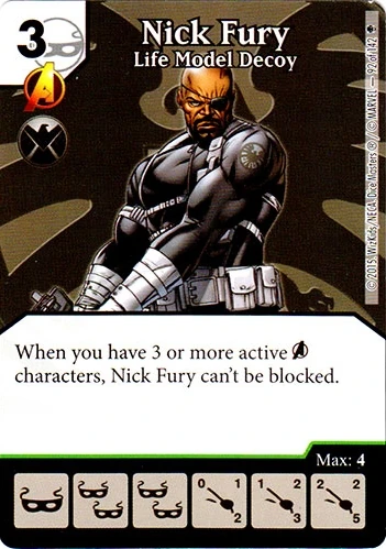 Nick Fury - Life Model Decoy (AOU) | CardGuide Wiki | Fandom