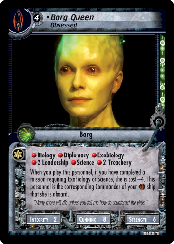 Borg Queen - Obsessed (WYLB) | CardGuide Wiki | Fandom
