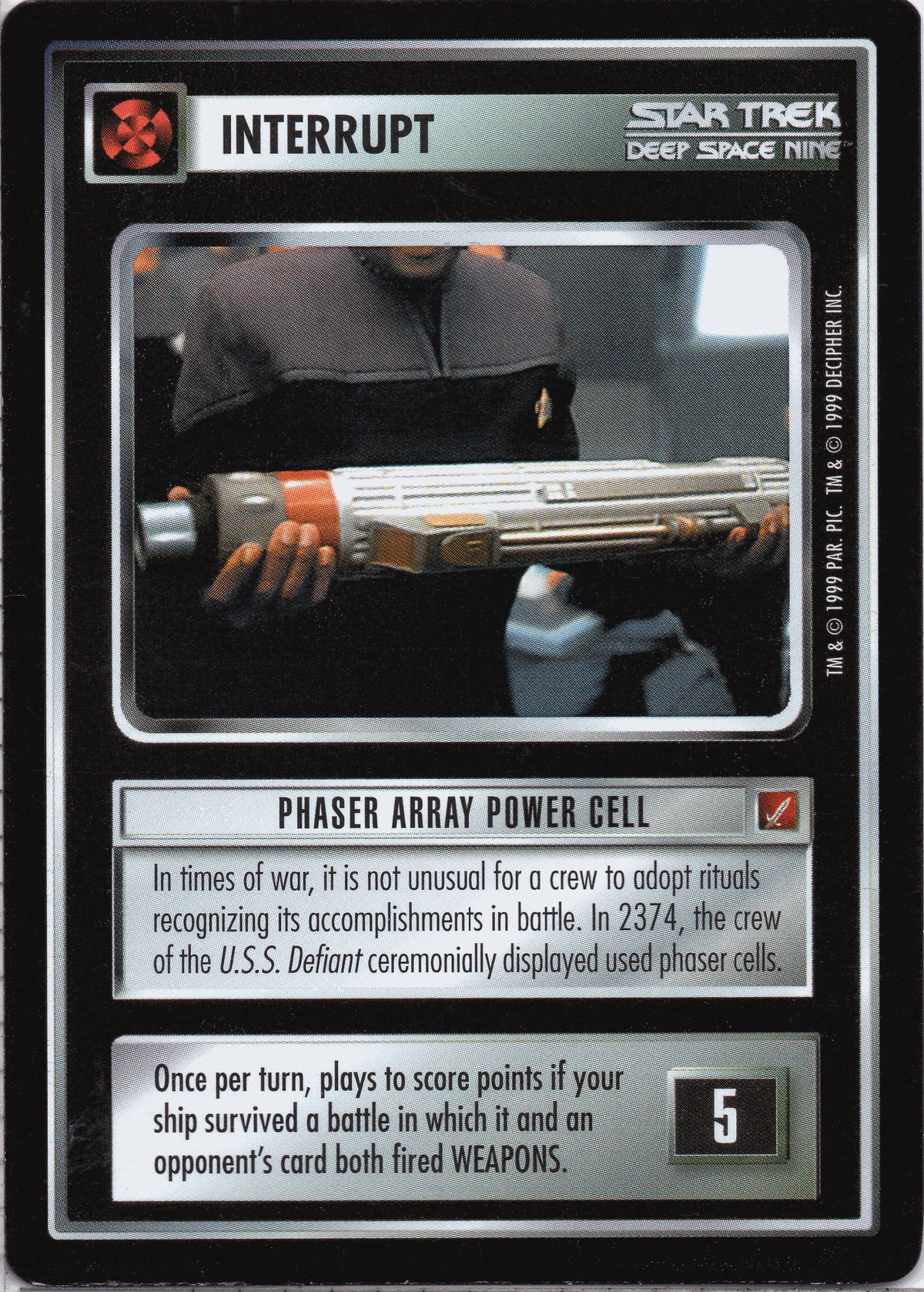 Phaser Array Power Cell (BoG) | CardGuide Wiki | Fandom
