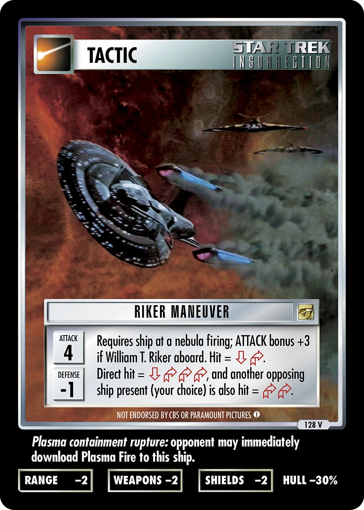 Riker Maneuver (TMPR) | CardGuide Wiki | Fandom
