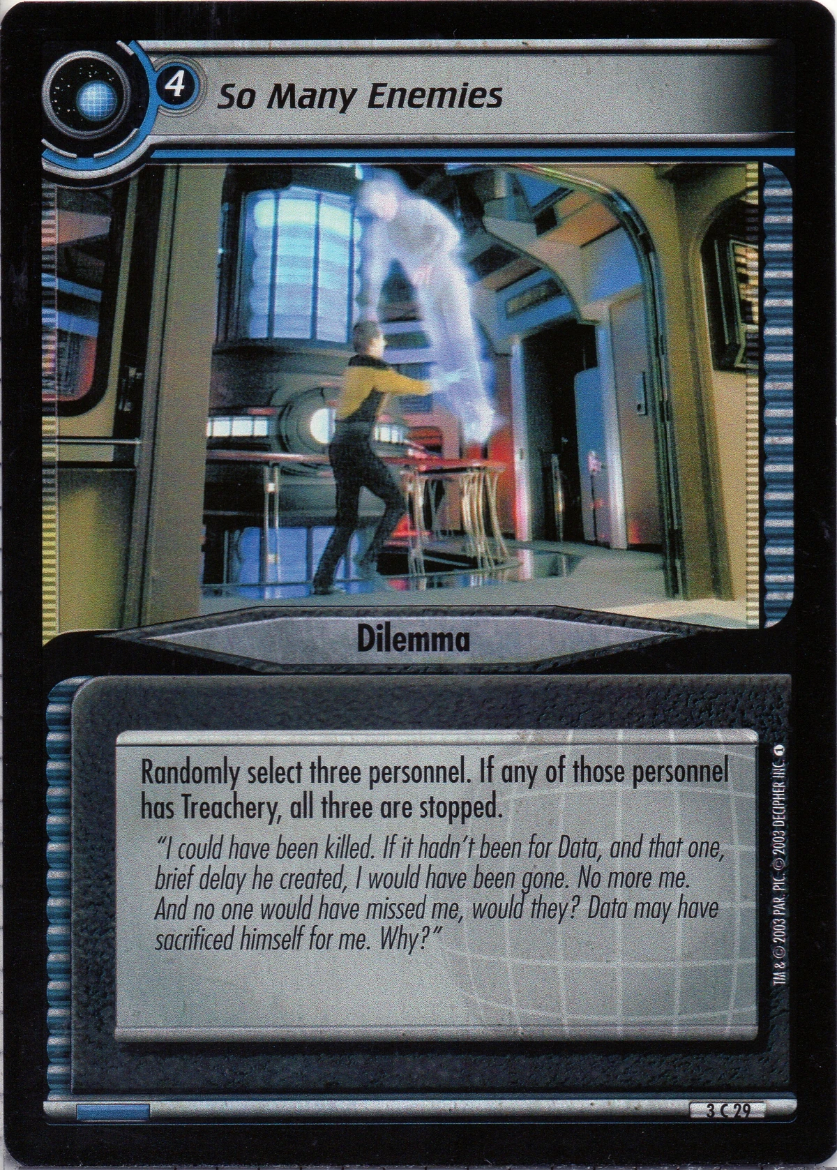 So Many Enemies (CtA) | CardGuide Wiki | Fandom