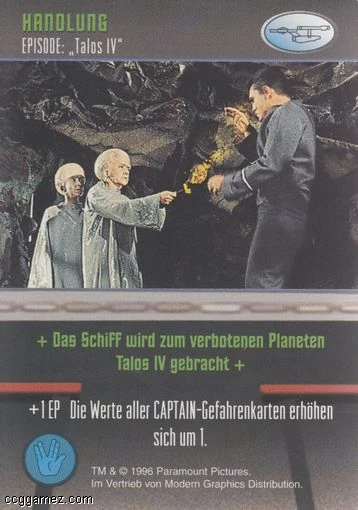 „Talos IV" (ST) (DE) (plot) | CardGuide Wiki | Fandom