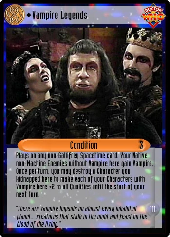Vampire Legends (TL) | CardGuide Wiki | Fandom
