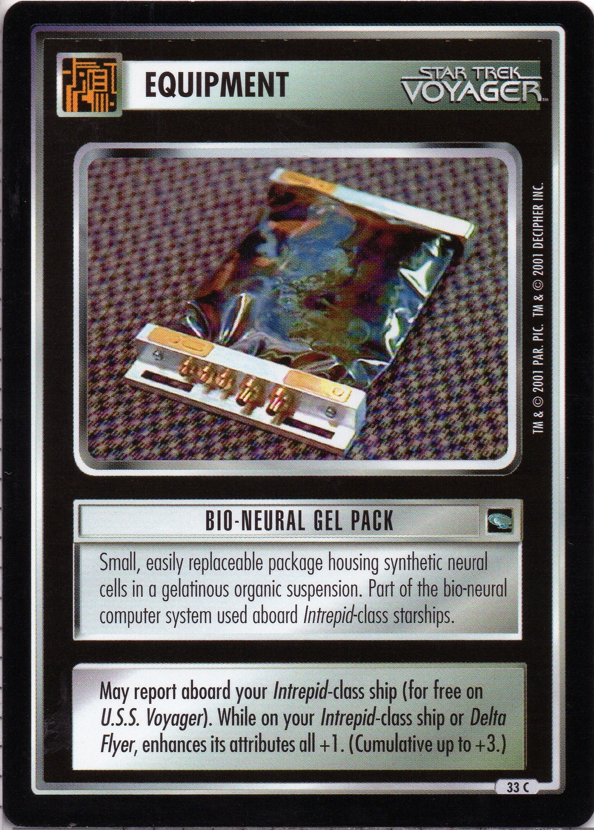 Bio-Neural Gel Pack (VOY) | CardGuide Wiki | Fandom