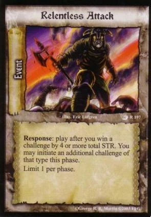 Relentless Attack (I&FE) | CardGuide Wiki | Fandom