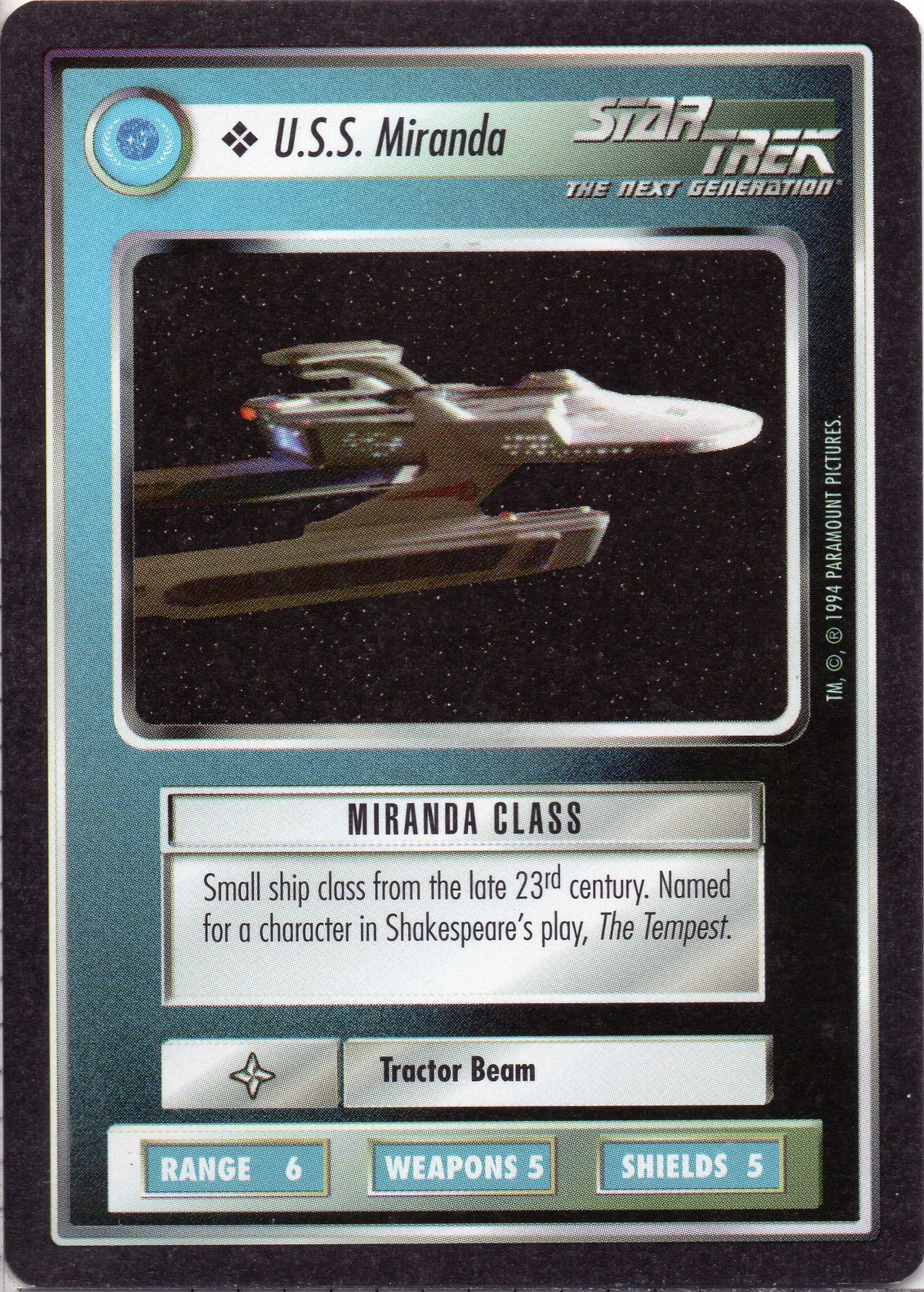 U.S.S. Miranda (PL) | CardGuide Wiki | Fandom