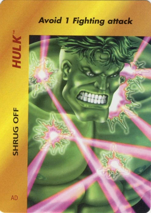 Hulk - Shrug Off (MVOP) | CardGuide Wiki | Fandom