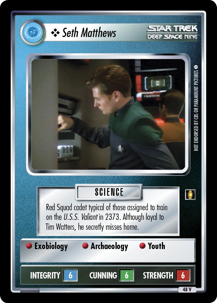 Seth Matthews (Meta) | CardGuide Wiki | Fandom