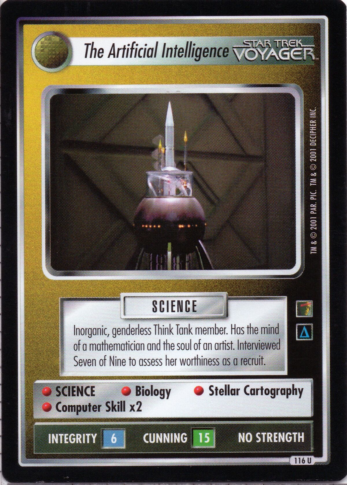 The Artificial Intelligence Tb Cardguide Wiki Fandom