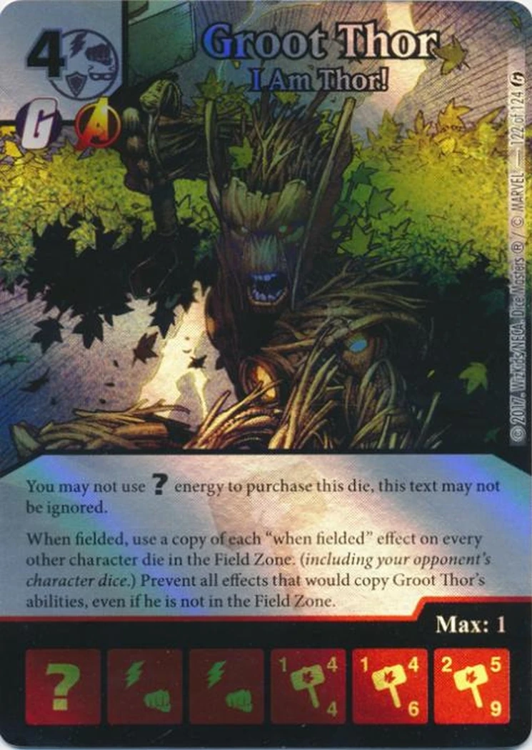 Groot Thor - I am Thor! (GotG) | CardGuide Wiki | Fandom
