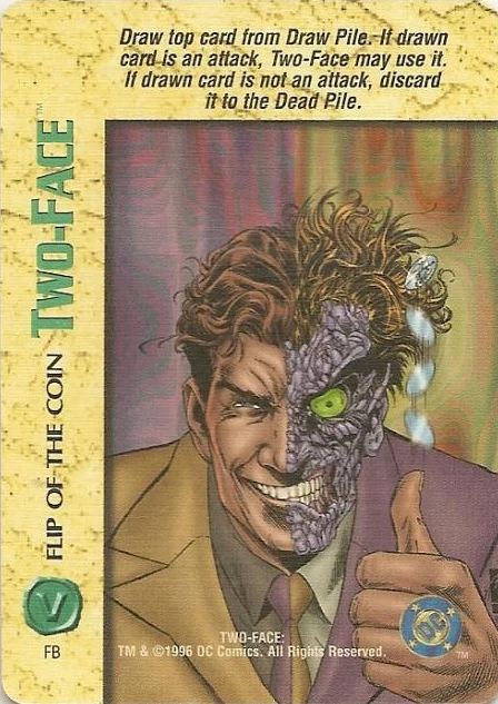 Two-Face - Flip of the Coin (DCOP) | CardGuide Wiki | Fandom
