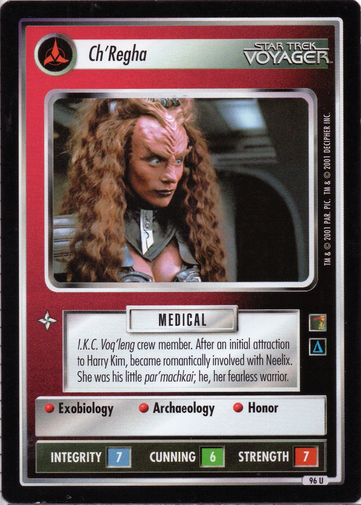 Ch'Regha (TB) | CardGuide Wiki | Fandom