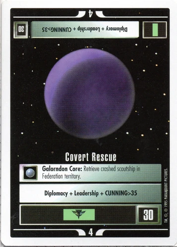 Covert Rescue (PU95) | CardGuide Wiki | Fandom