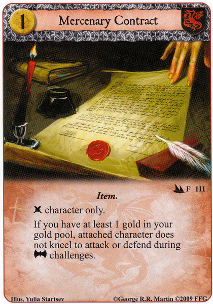 Mercenary Contract Cardguide Wiki Fandom