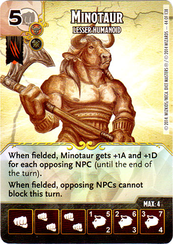 Minotaur Lesser Humanoid Bff Cardguide Wiki Fandom