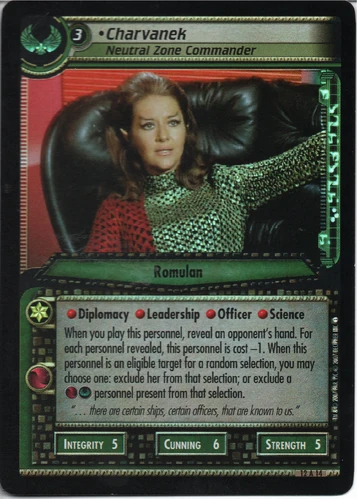 Charvanek - Neutral Zone Commander (Archive) | CardGuide Wiki | Fandom