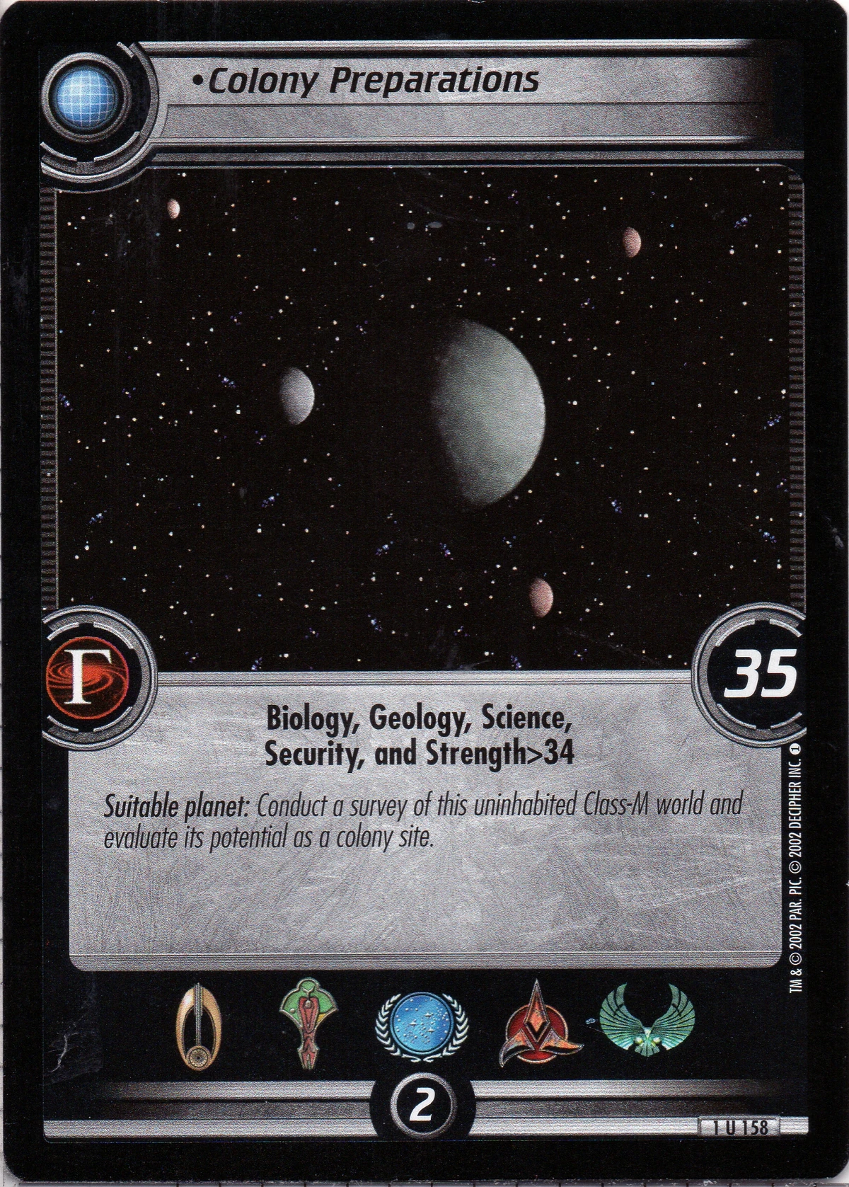 Colony Preparations (2E) | CardGuide Wiki | Fandom