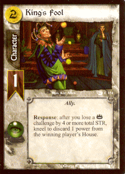 King's Fool (I&FE) | CardGuide Wiki | Fandom