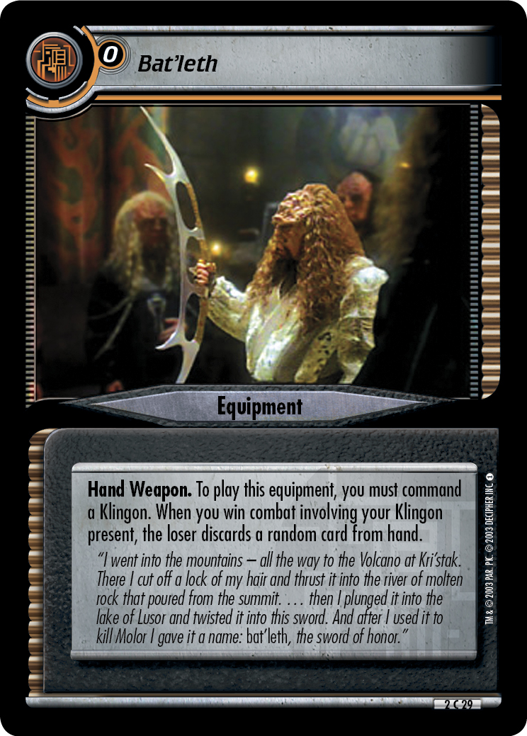 Batleth Errata Cardguide Wiki Fandom