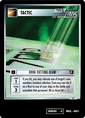 Borg Cutting Beam (BaH) | CardGuide Wiki | Fandom