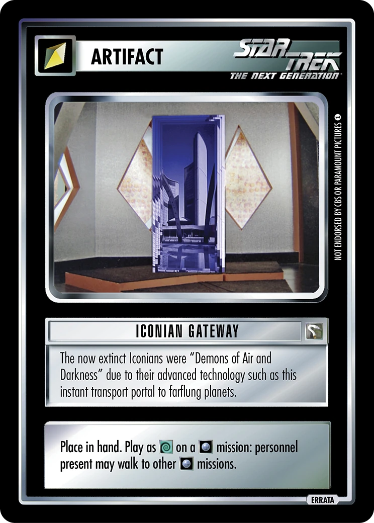 Iconian Gateway (Errata) (AU) | CardGuide Wiki | Fandom