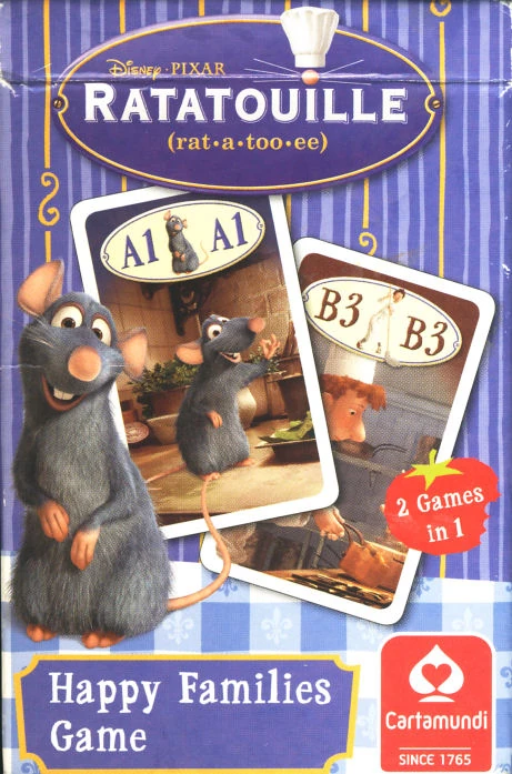 Ratatouille Happy Families Game | CardGuide Wiki | Fandom