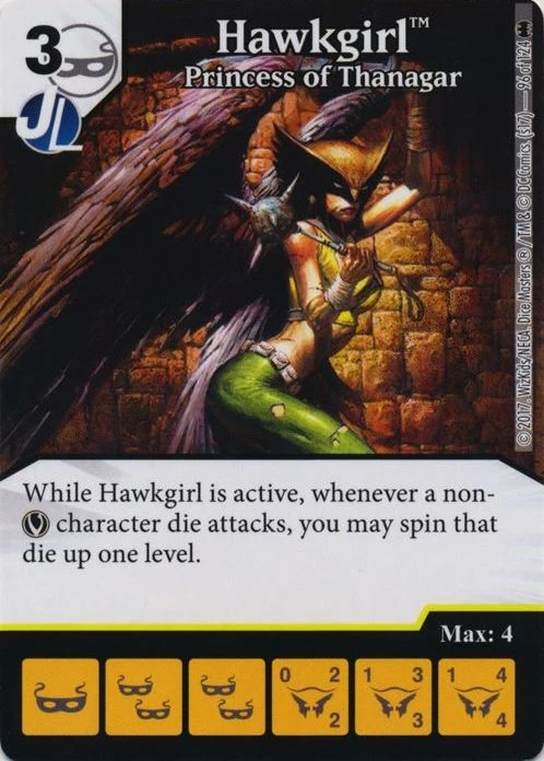 Hawkgirl - Princess of Thanagar (BMDM) | CardGuide Wiki | Fandom