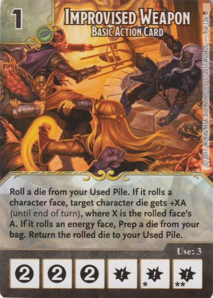 Improvised Weapon Basic Action Card Toa Cardguide Wiki Fandom