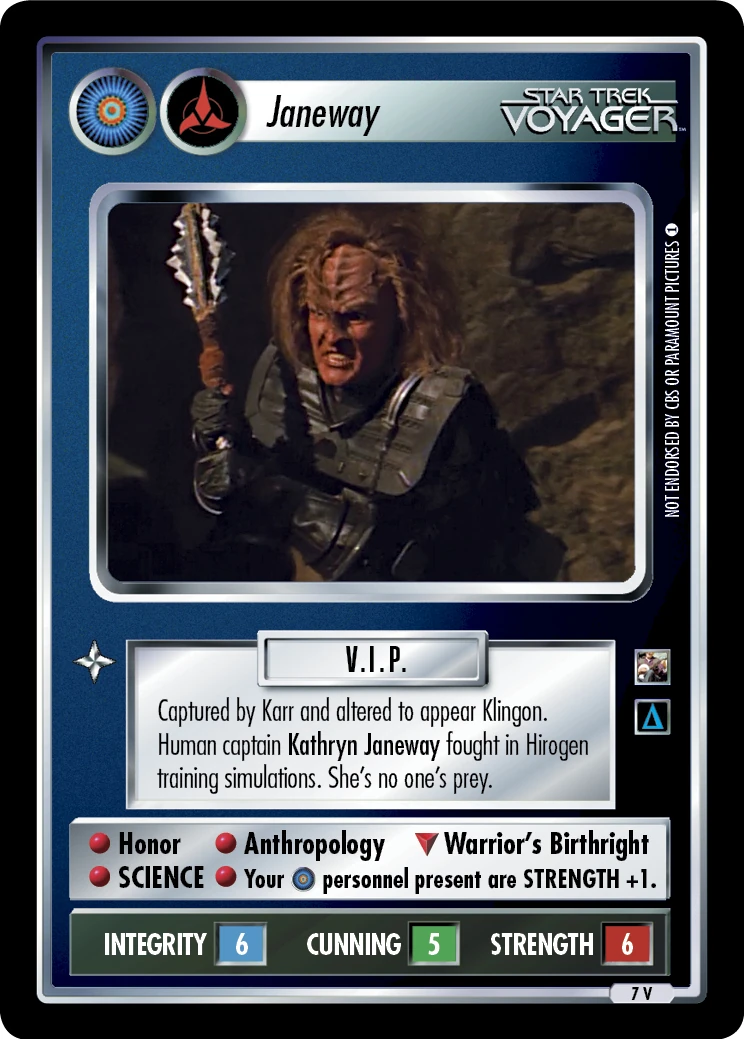 Janeway (TG) | CardGuide Wiki | Fandom