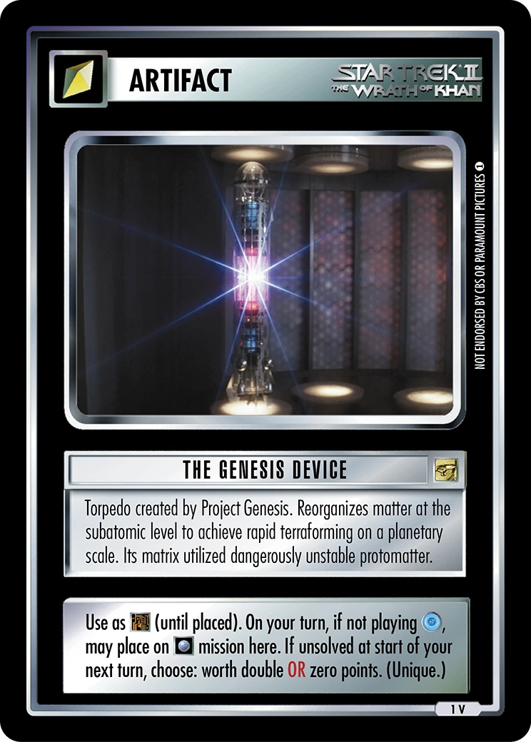 The Genesis Device (TMPR) | CardGuide Wiki | Fandom