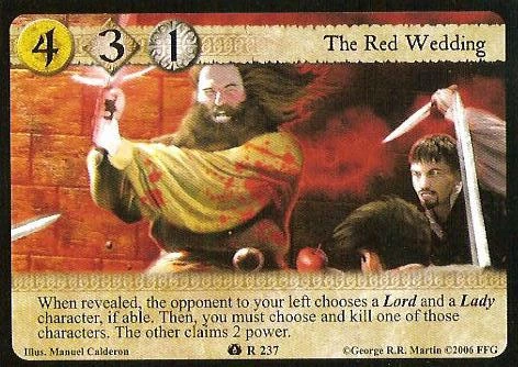 The Red Wedding (ITE) | CardGuide Wiki | Fandom