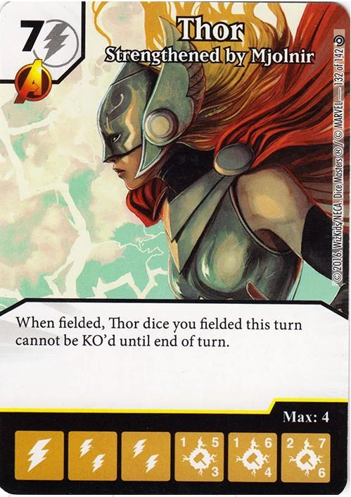 Thor - Strengthened by Mjolnir (CW) | CardGuide Wiki | Fandom