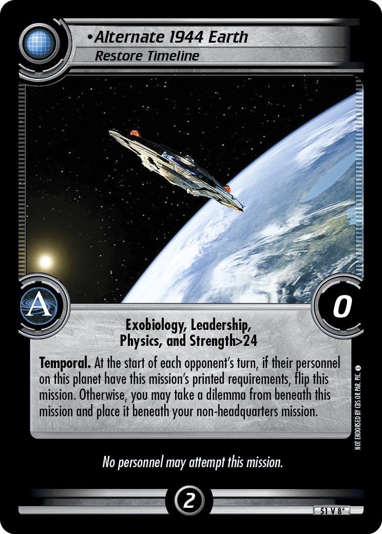 Alternate 1944 Earth Restore Timeline Aoy Cardguide Wiki Fandom