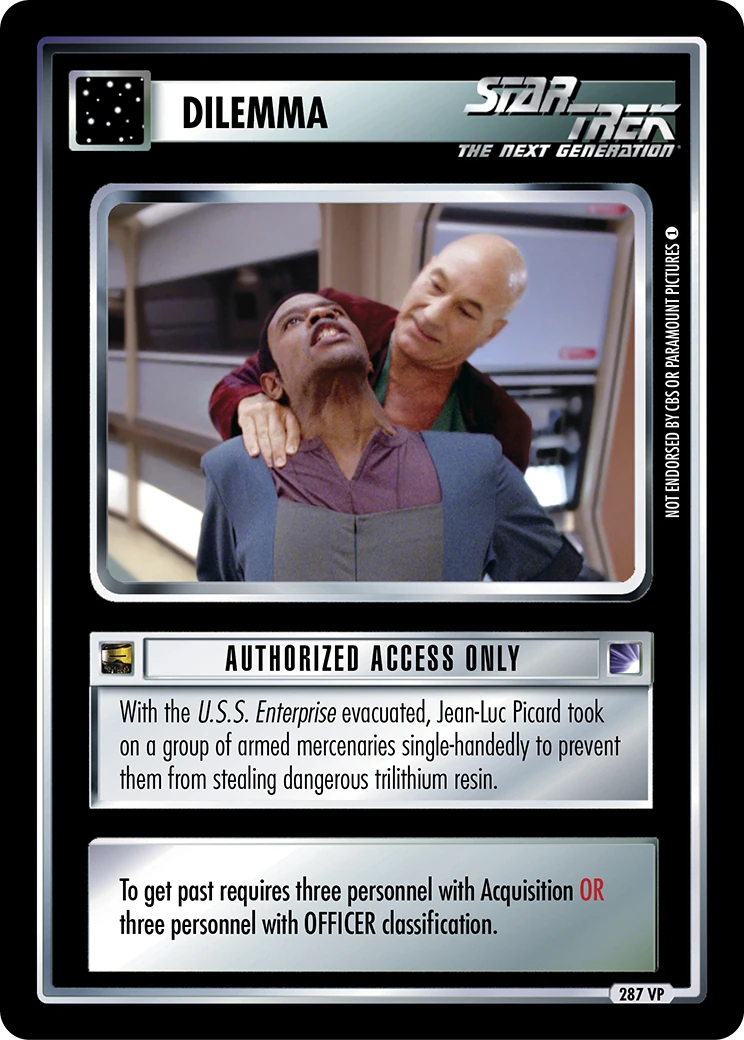 Authorized Access Only (VP) | CardGuide Wiki | Fandom