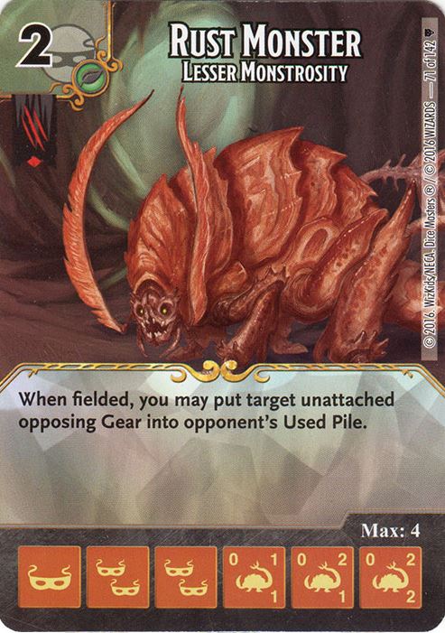 Rust Monster Lesser Monstrosity Fus Cardguide Wiki Fandom